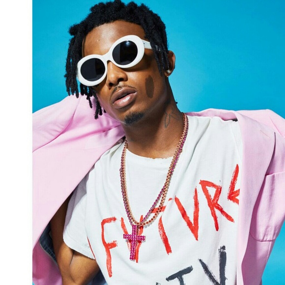 Accessories | Clout Goggles Oval Mod Retro Thick Frame Rapper Hy | Poshmark